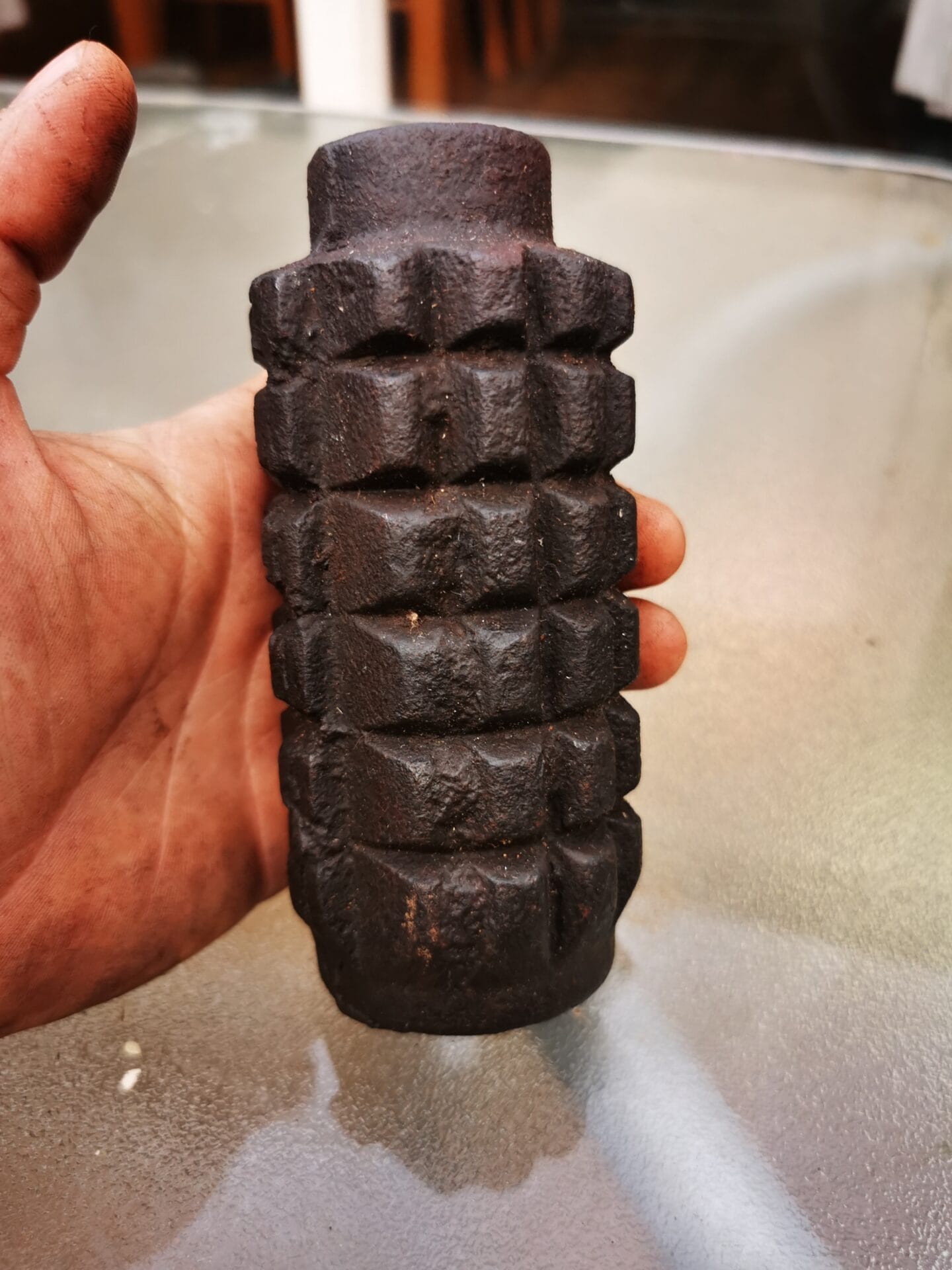 ww2 original soviet pomz-2 mine - Total Relics