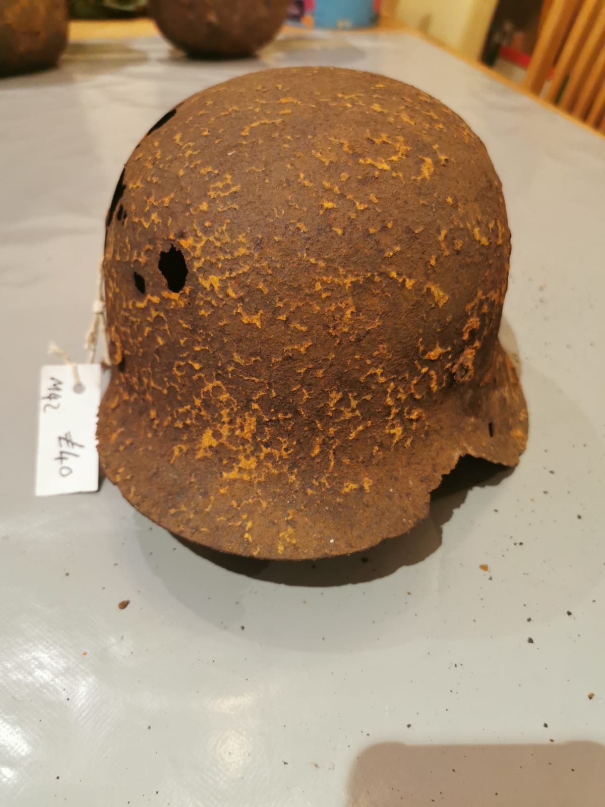 ww2 German helmet m42 - Total Relics