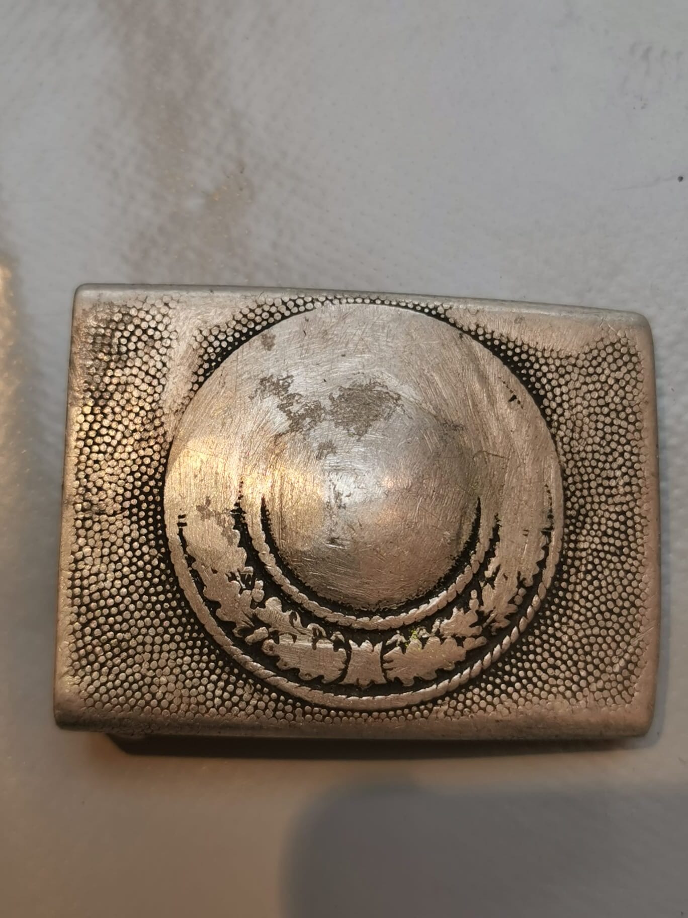 ww2 German belt buckle DE nazified - Total Relics