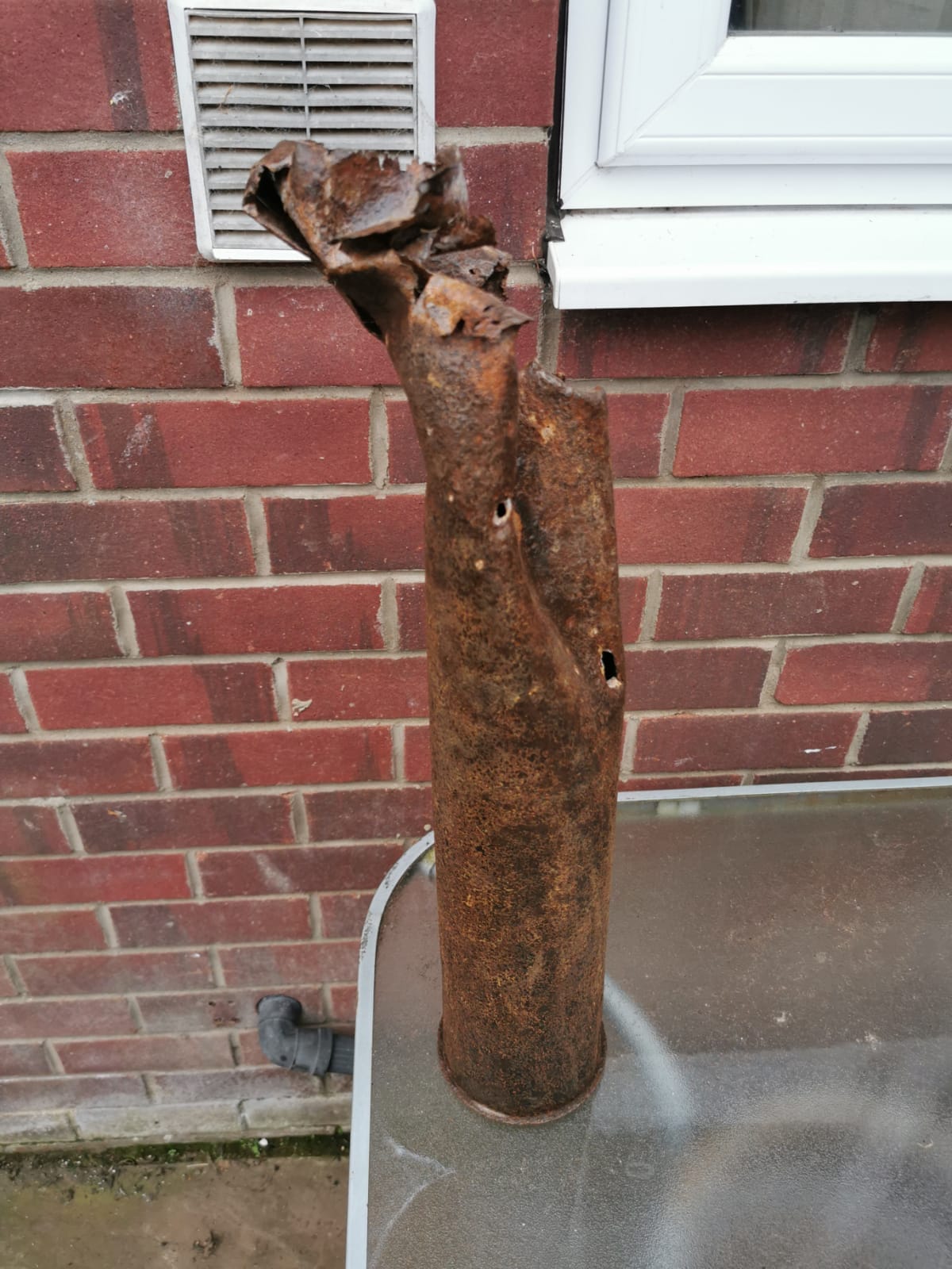 ww2 German panther relic shell case epic battle damage - Total Relics