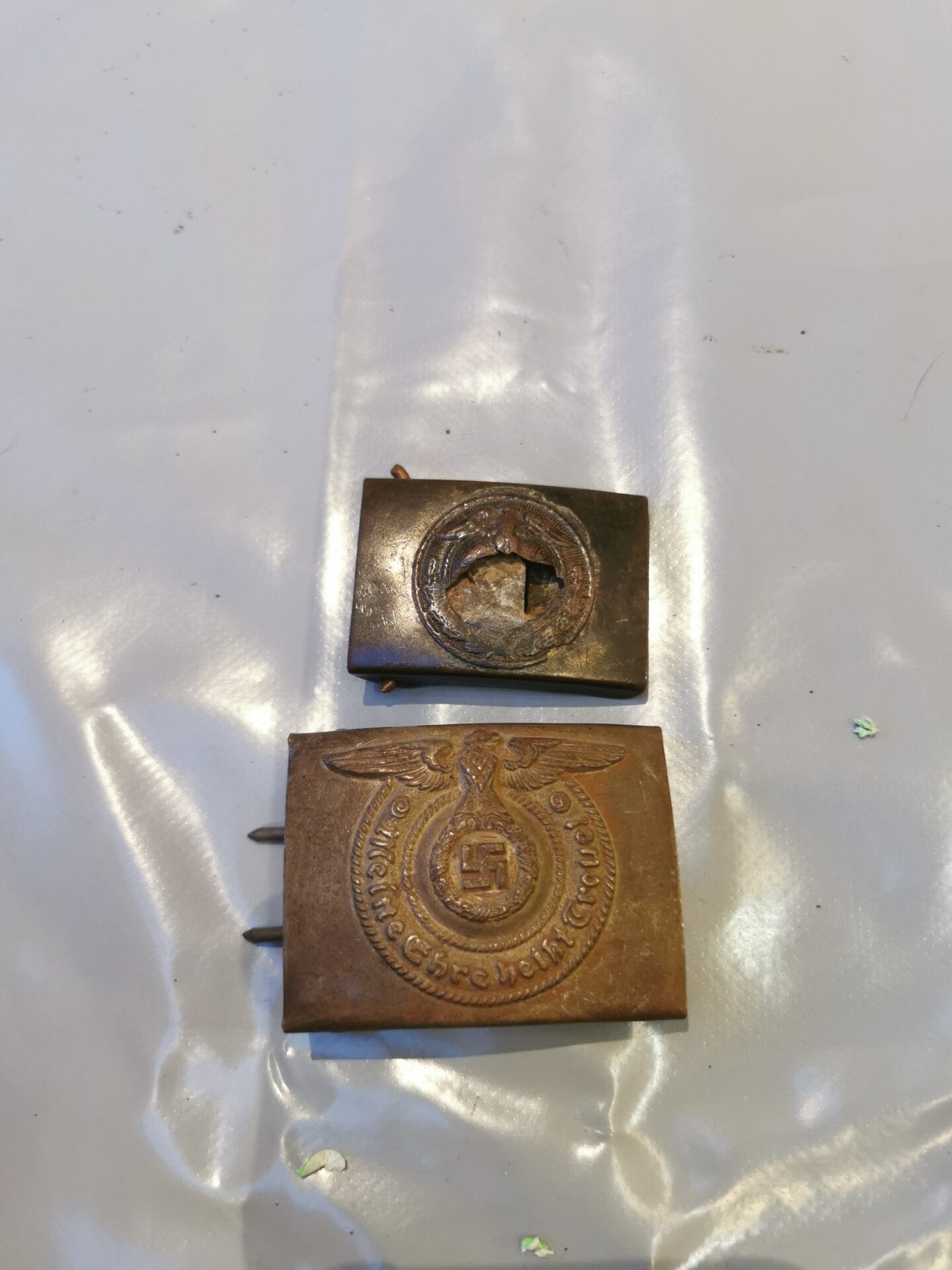 ww2 German mini SA belt buckle #3 - Total Relics
