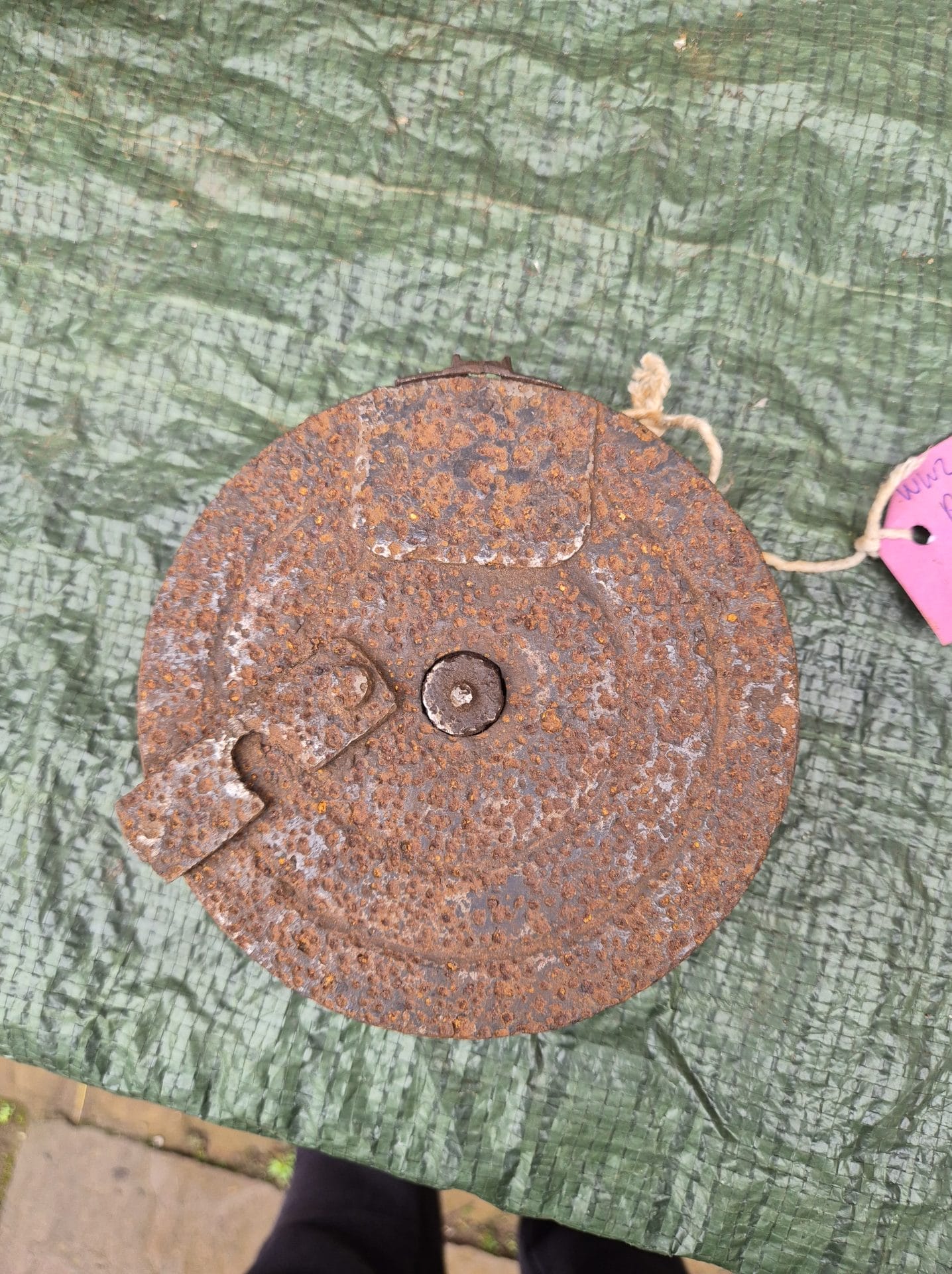 ww2 original soviet ppsh-41 drum magazine - Total Relics