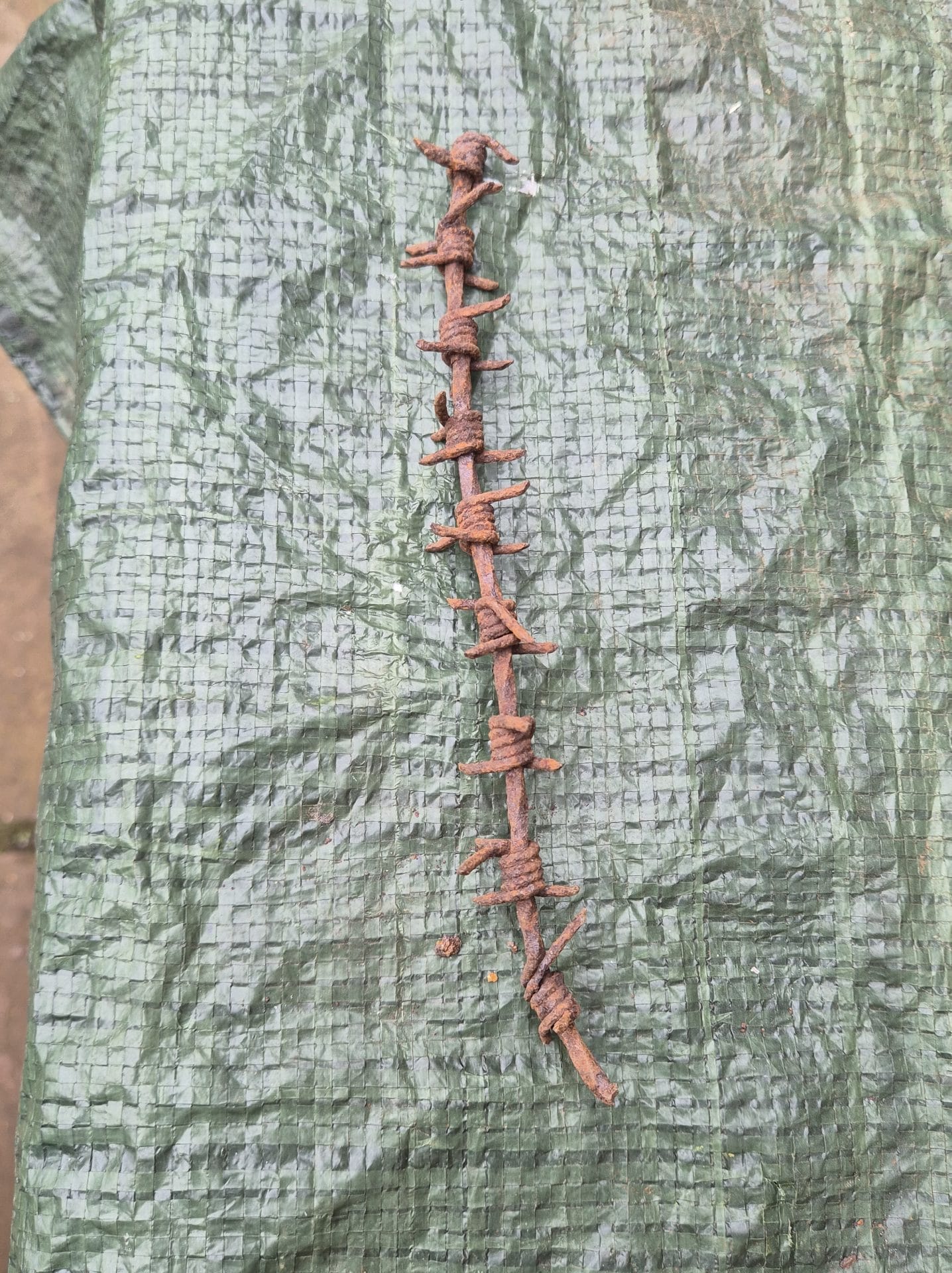 ww2 original German barbed wire - Total Relics